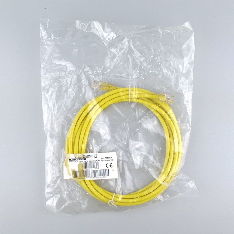 Cat5e Unshielded (U/UTP) Ethernet Network Cable PVC 3m Yellow Patch Co – Masstron