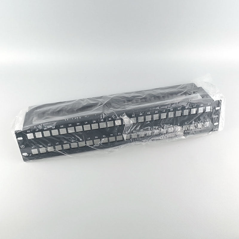 48 Port Unequipped Modular Patch Panels – Masstron